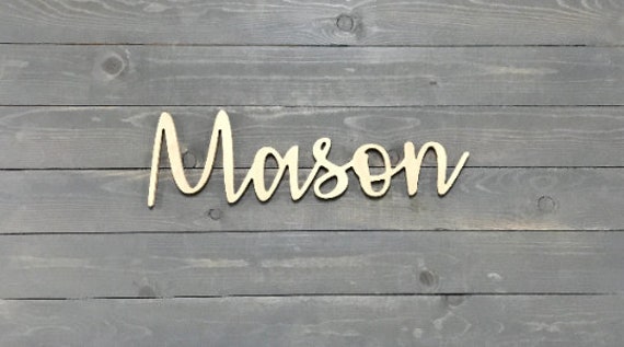 Laser Cut Names Wedding Signs Personalized Laser Cut Names | Etsy