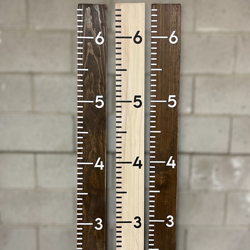 Wood Growth Chart - Etsy