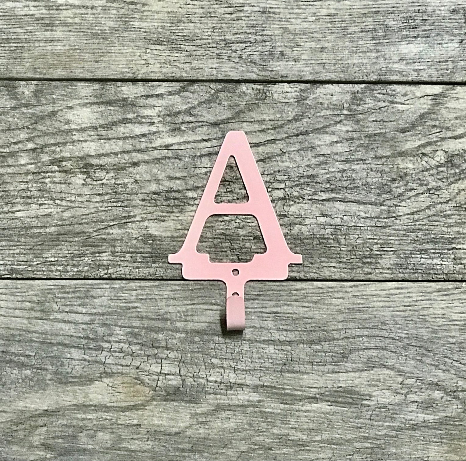 Kids Letter Hooks Towel Hanger Letter Coat Hanger Metal Individual ...