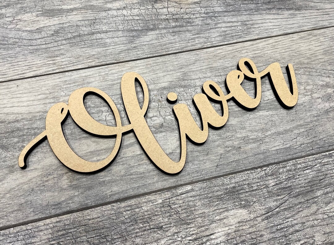 Wooden Name Signs Wooden Letters Personalized Wood Design Custom Name ...