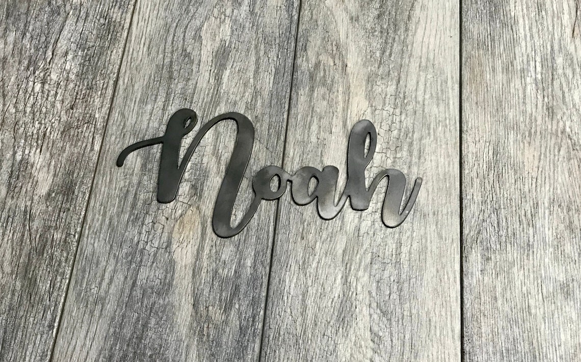 Personalized Metal Name Sign Custom Metal Name Sign Custom - Etsy