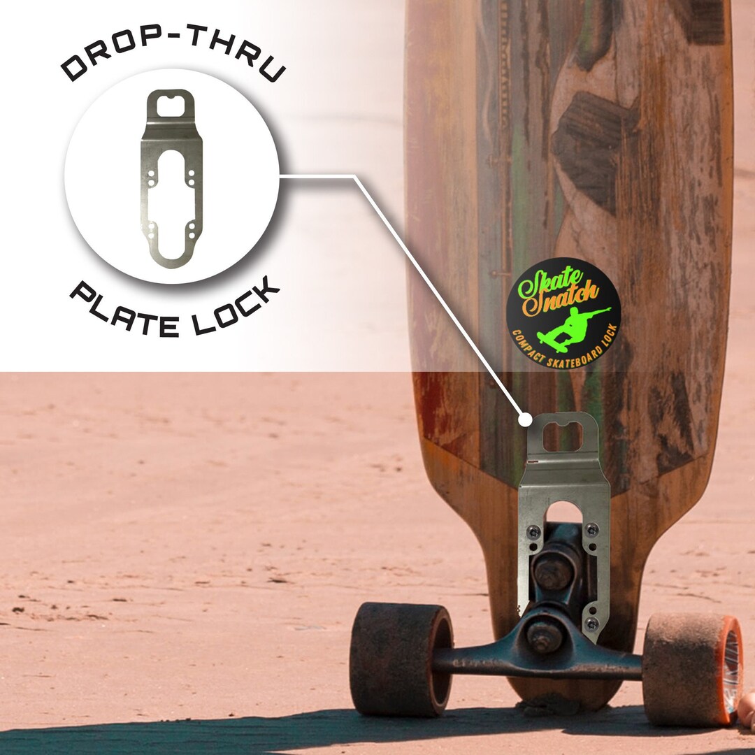 Drop-thru Skateboard Lock - Etsy
