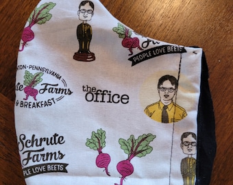 The Office Face Mask | Etsy