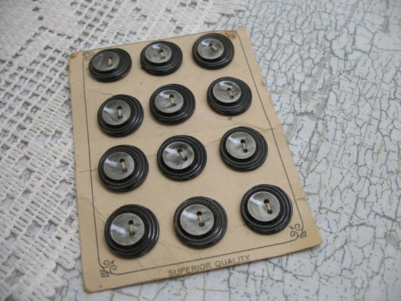 Vintage Old Country Primitive Farm House Vintage 12 Button Set | Etsy