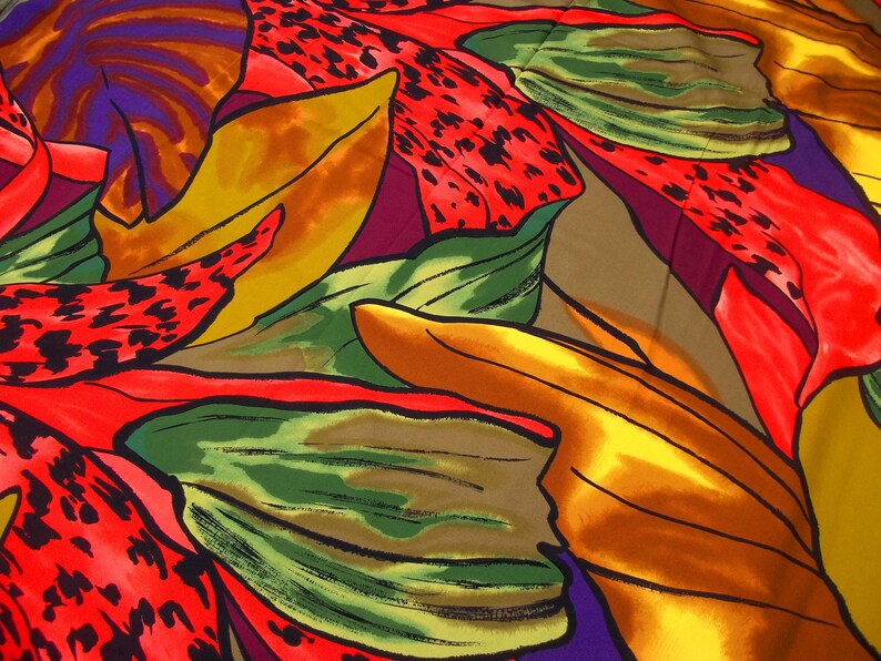 Tropical Material Hawaiian Print Fabric Cushion Fabric - Etsy