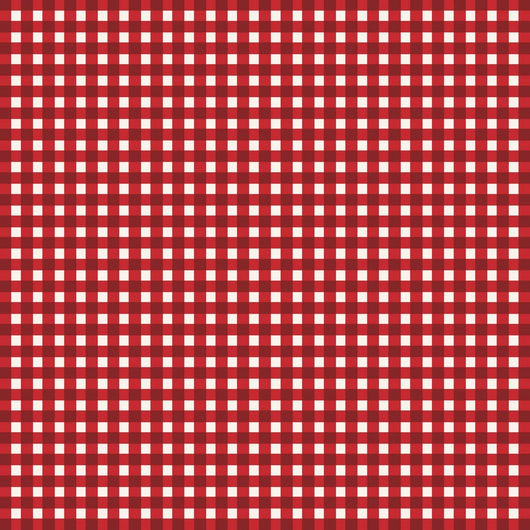 Red Gingham Fabric, Red Check Fabric, Gingham Prints, Red & White Check ...