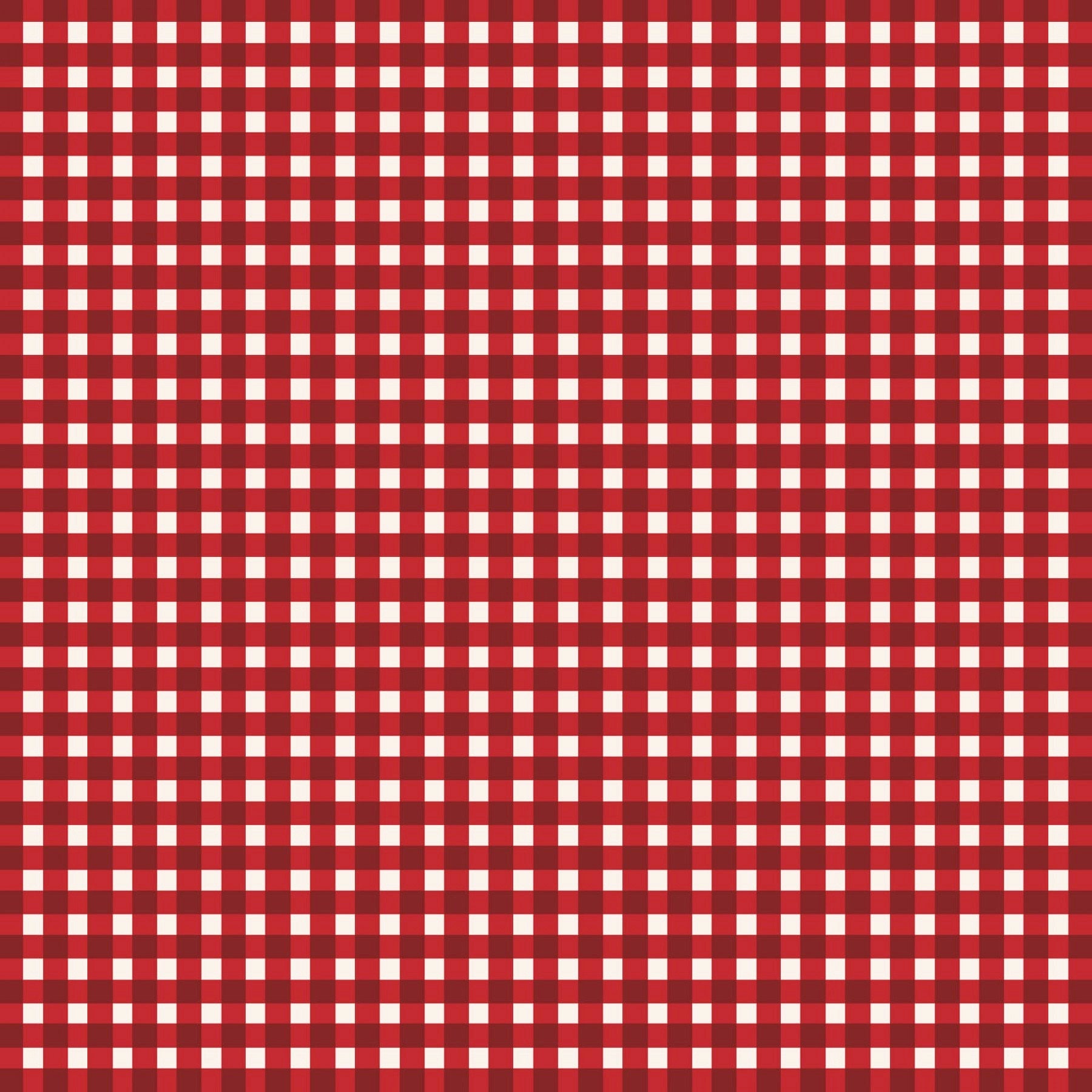 Red Gingham Fabric, Red Check Fabric, Gingham Prints, Red & White Check ...