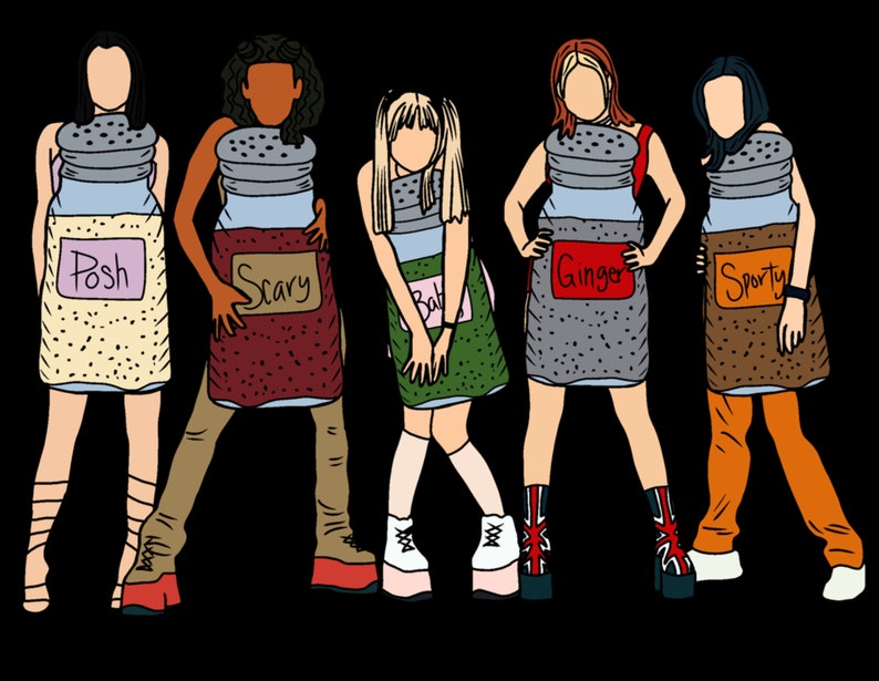 Spice Girls Png - Etsy