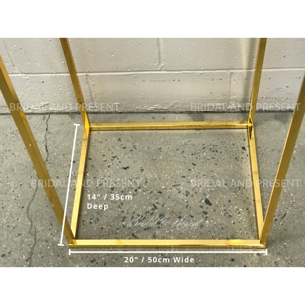 New Custom 6.5ft Metal Rectangular Tall Floral Stand/geometric - Etsy