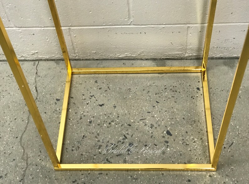 New Custom 6.5ft Metal Rectangular Tall Floral Stand/Geometric | Etsy