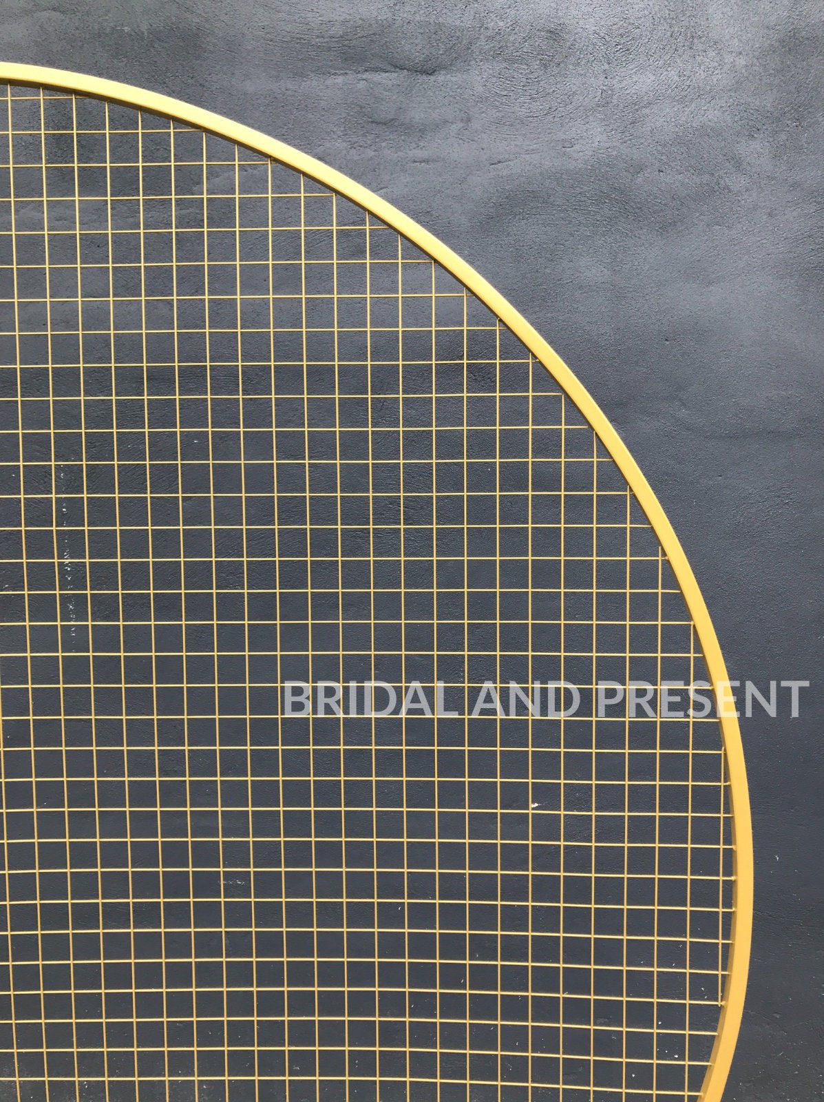 6.5ft Metal Mesh Circle Round Backdrop Stand for Wedding Arch Flower ...
