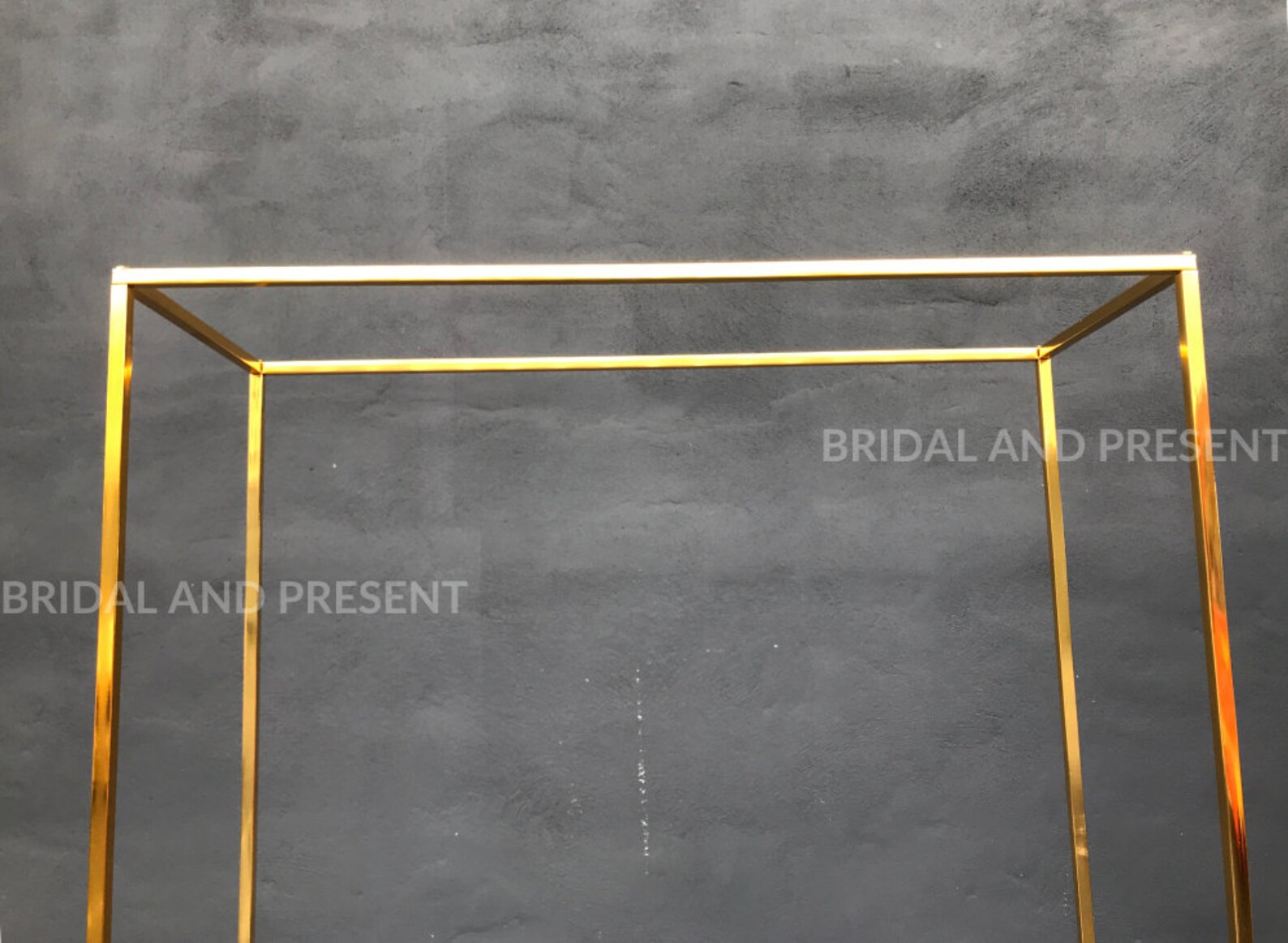 Custom 7ft Metal Rectangular Tall Floral Stand/geometric - Etsy