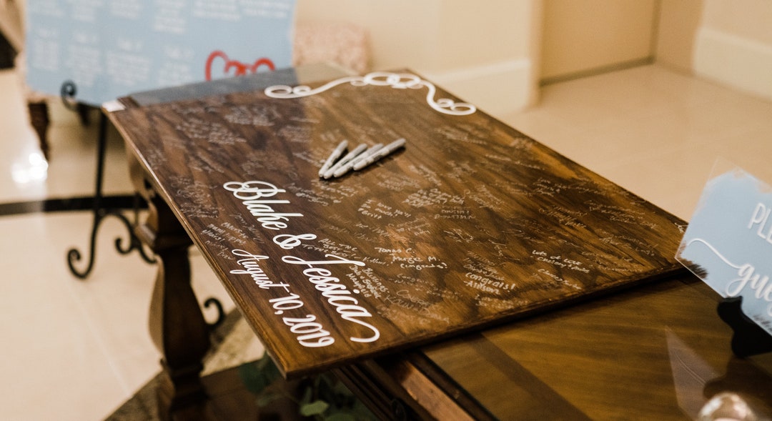 Wedding Signature Board - Etsy
