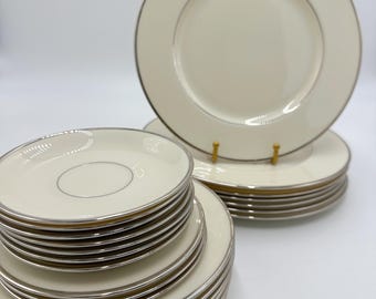 Montclair by Lenox - ESTATE SET - 42 Pieces of Vintage Bone China - Etsy