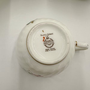 Vintage Minton Bone China England-dainty Sprays - Etsy