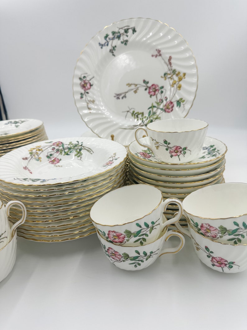 Vintage Minton Bone China England-dainty Sprays - Etsy
