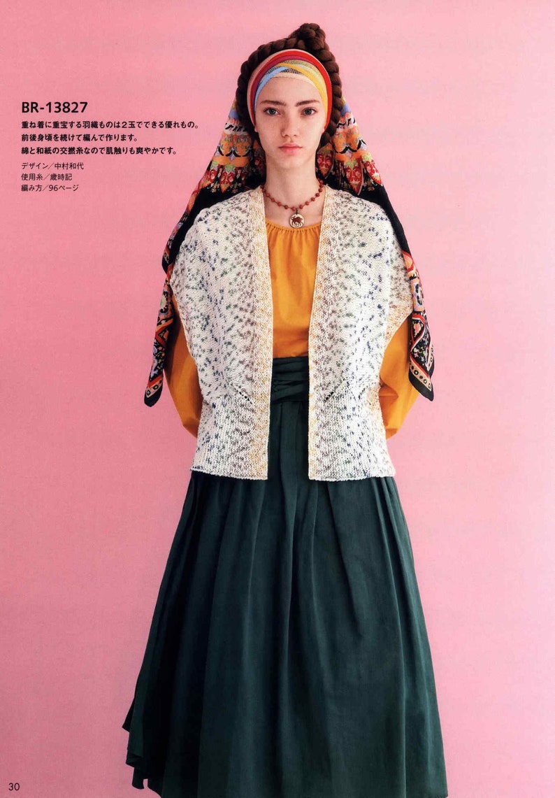 Kni196 Japanese Knit Ebook Knit Pattern Diagrams for - Etsy