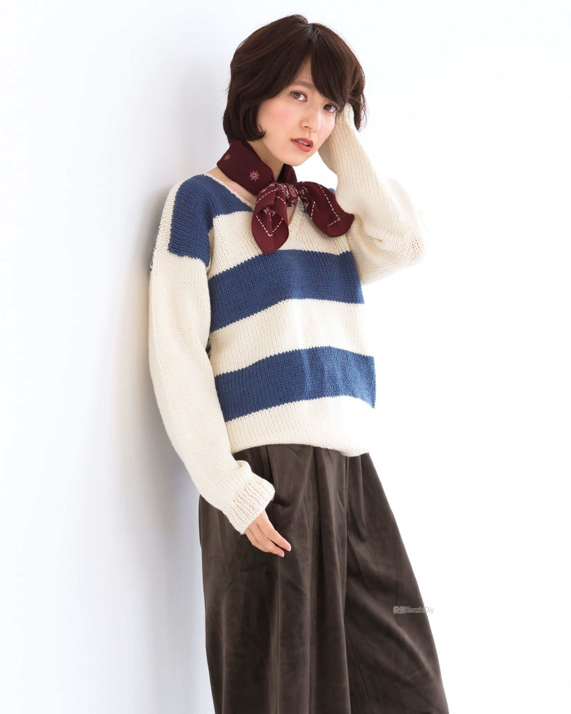 Japanese Knit Ebook Kni240 Knit Diagrams Patterns Knit - Etsy