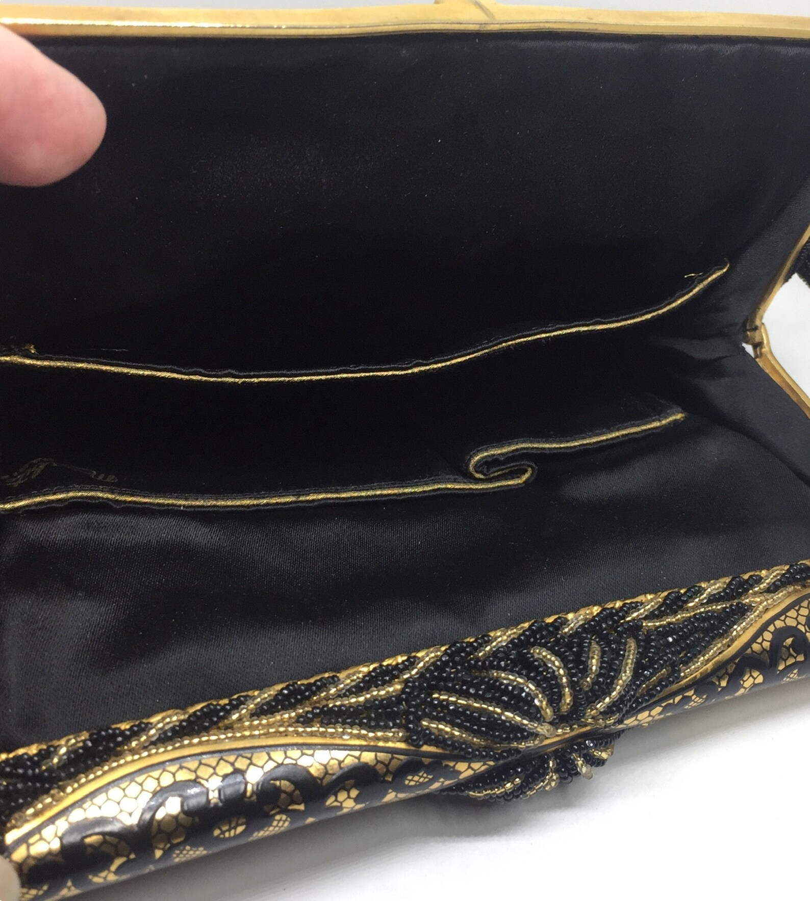 Vintage Morabito Paris Black Beaded Evening Purse Beaded - Etsy