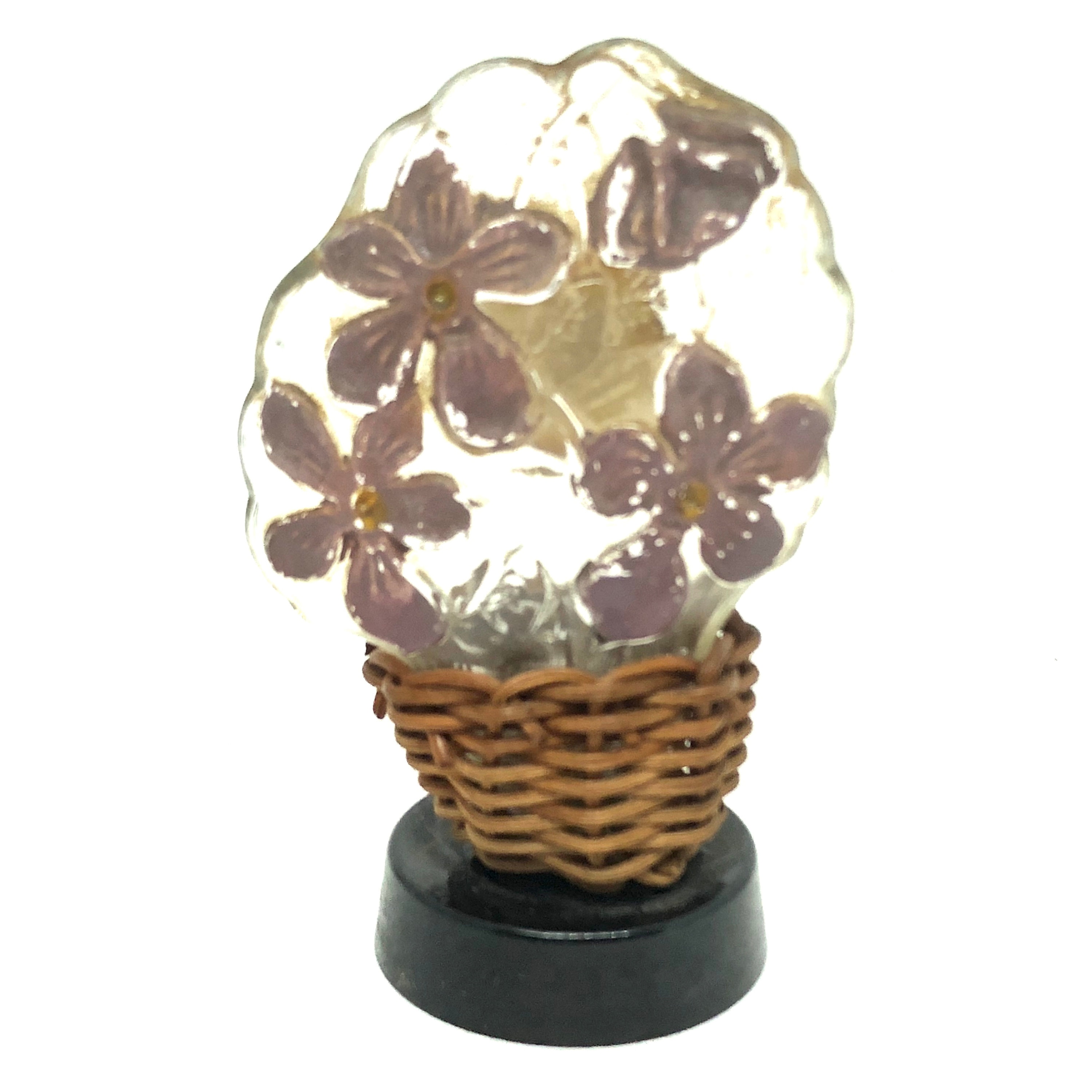 Rare Vintage 50s Devon Violets Perfume Bottle Torquay England With ...