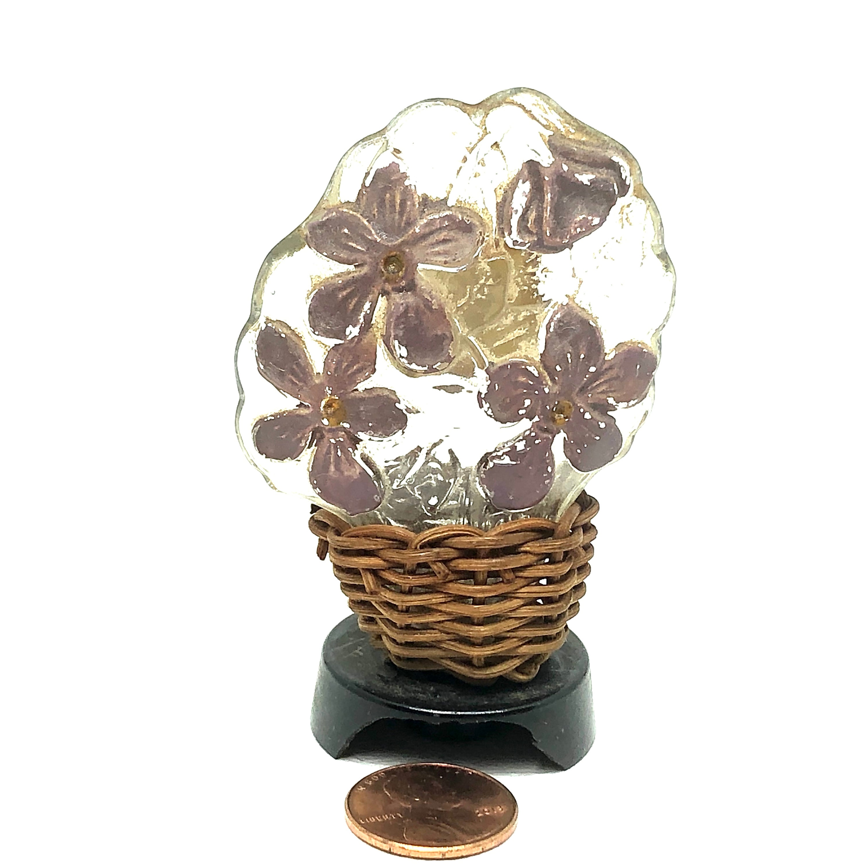 Rare Vintage 50s Devon Violets Perfume Bottle Torquay England | Etsy