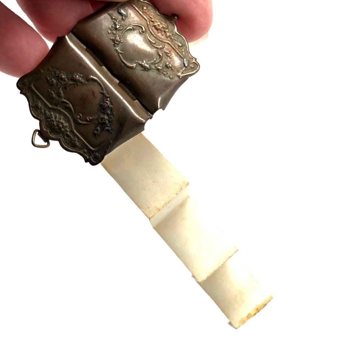 Rare 1800s Victorian Risque Pose Plastique Photo Brass Locket | Etsy