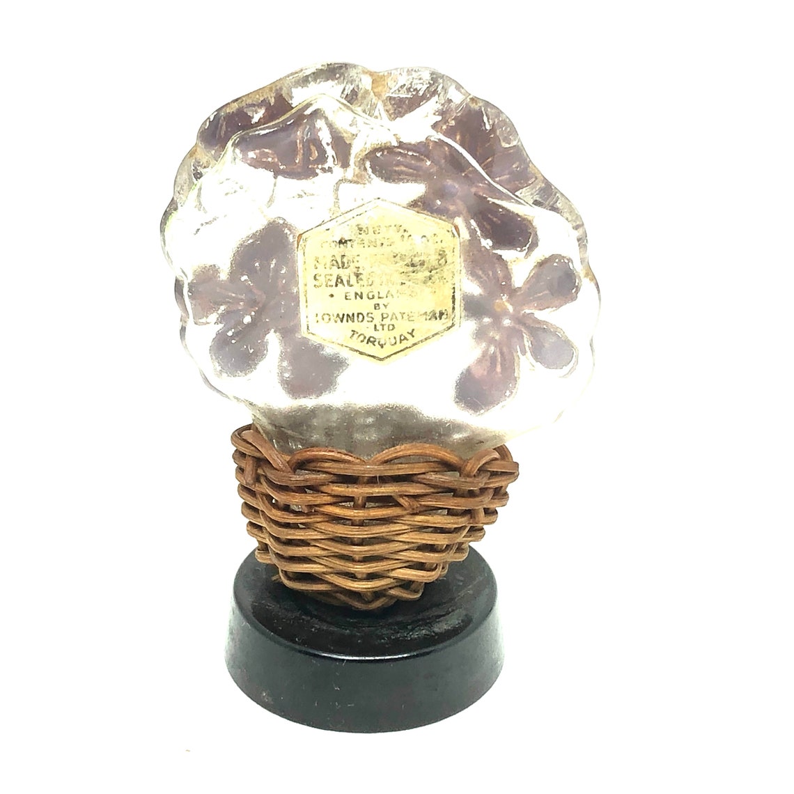 Rare Vintage 50s Devon Violets Perfume Bottle Torquay England - Etsy