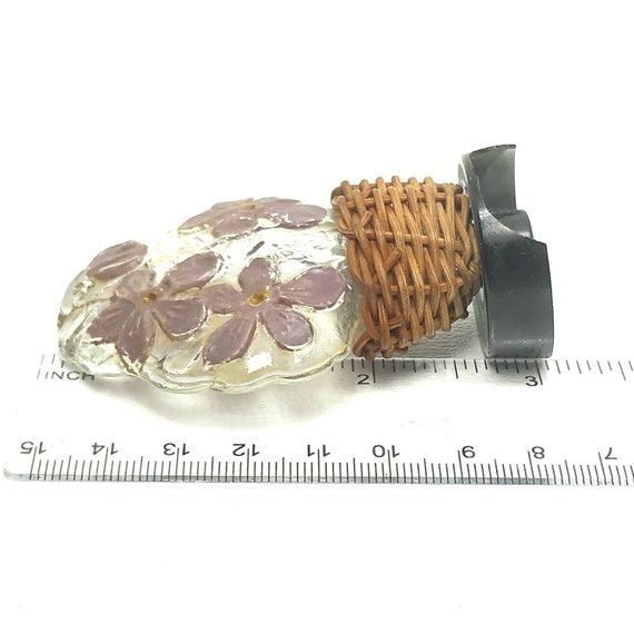 Rare Vintage 50s Devon Violets Perfume Bottle Torquay… - Gem