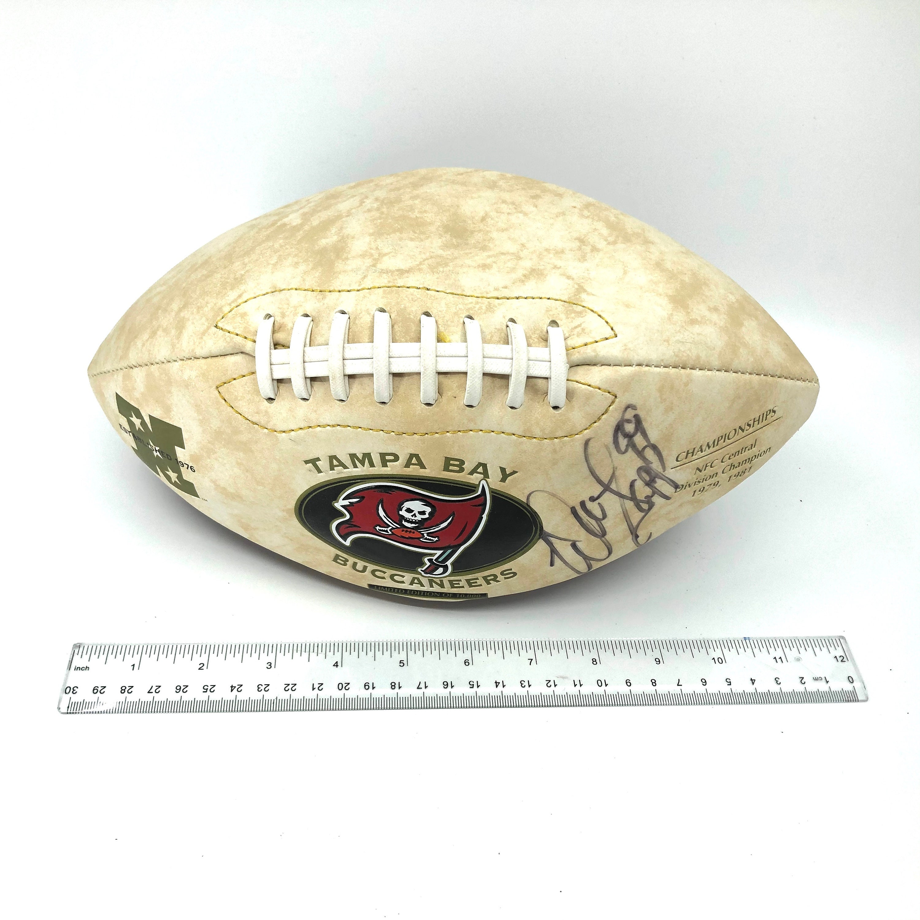 Warren Sapp Autograph Signed Football Tampa Bay Bucs Limited - Etsy