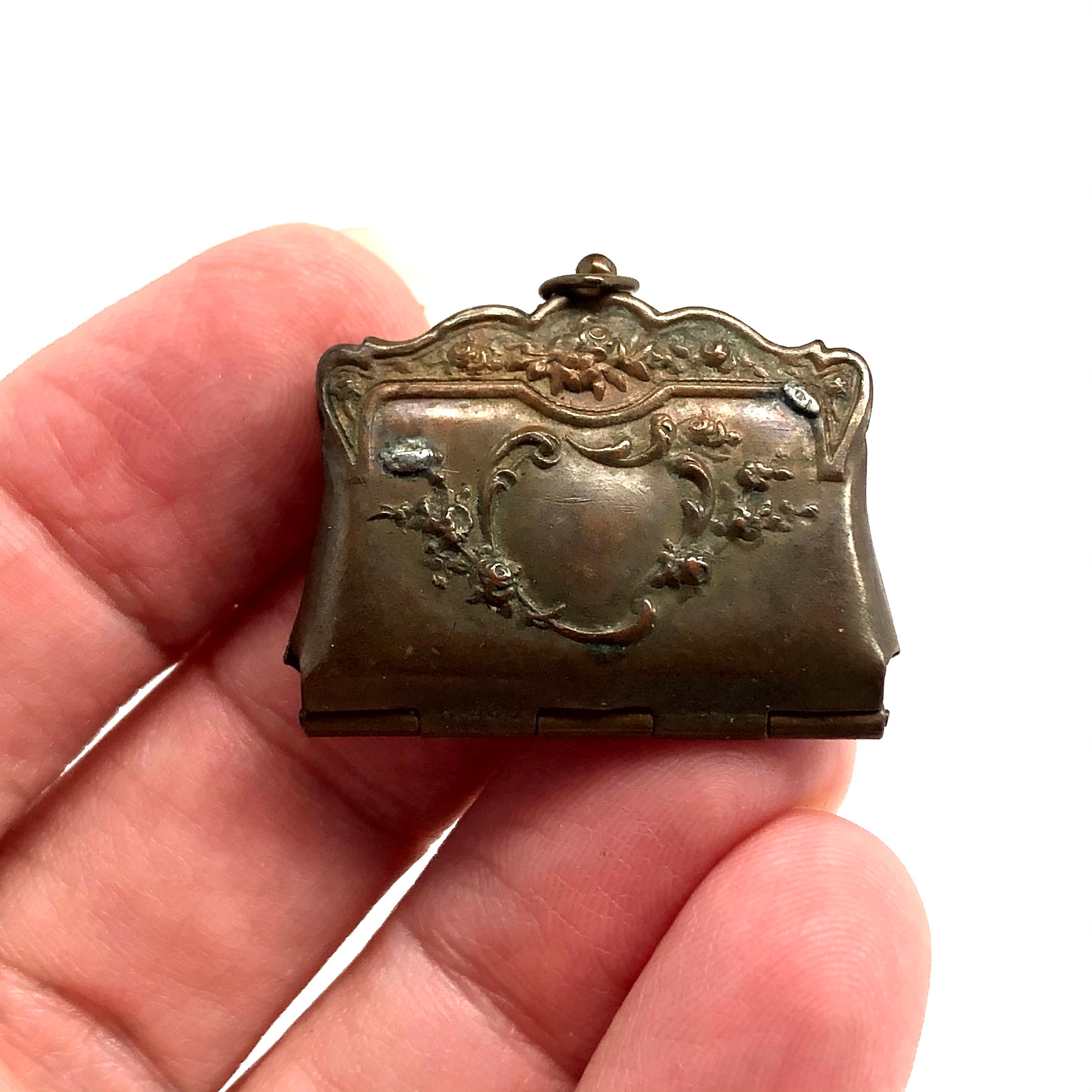 Rare 1800s Victorian Risque Pose Plastique Photo Brass Locket - Etsy UK
