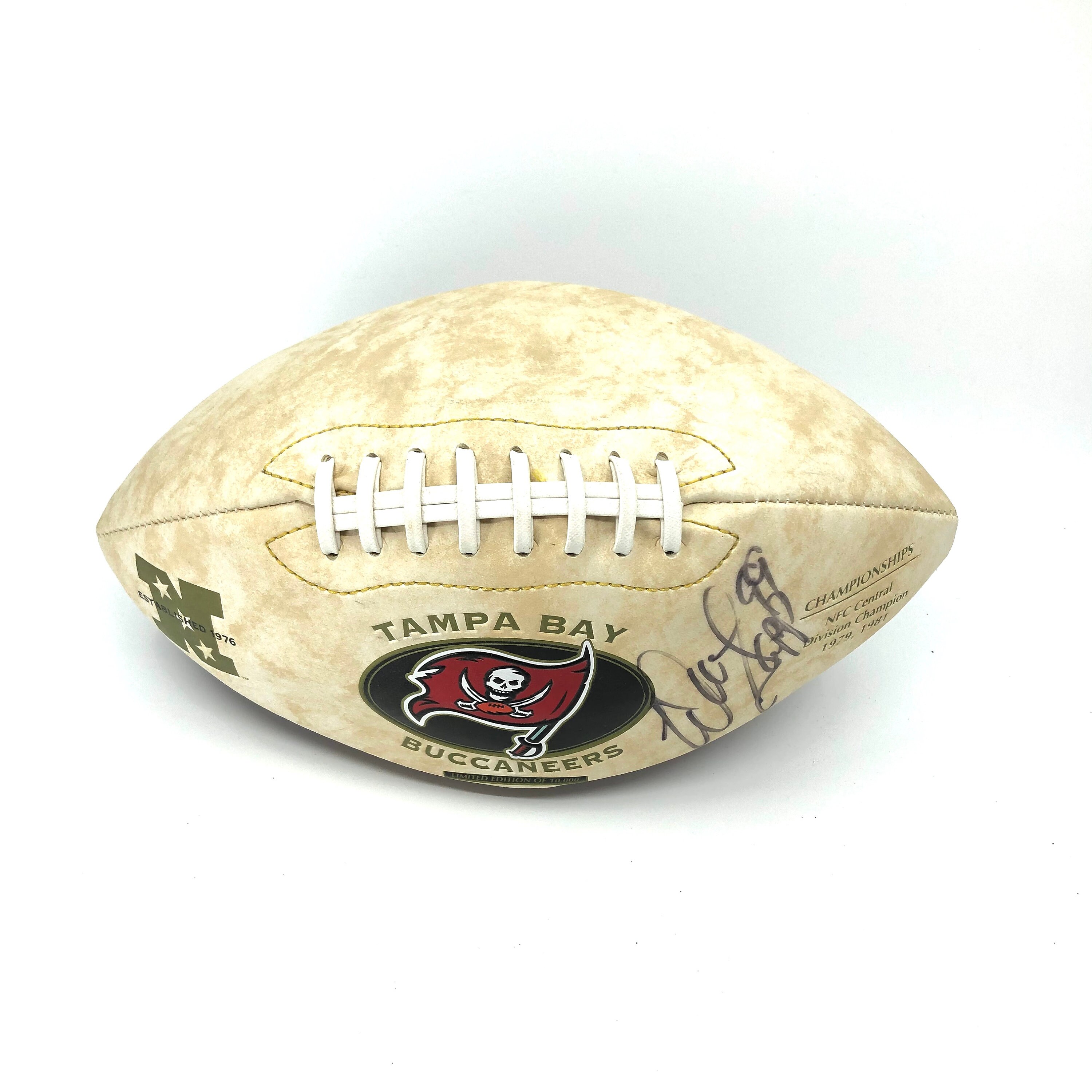 Warren Sapp Autograph Signed Football Tampa Bay Bucs Limited | Etsy