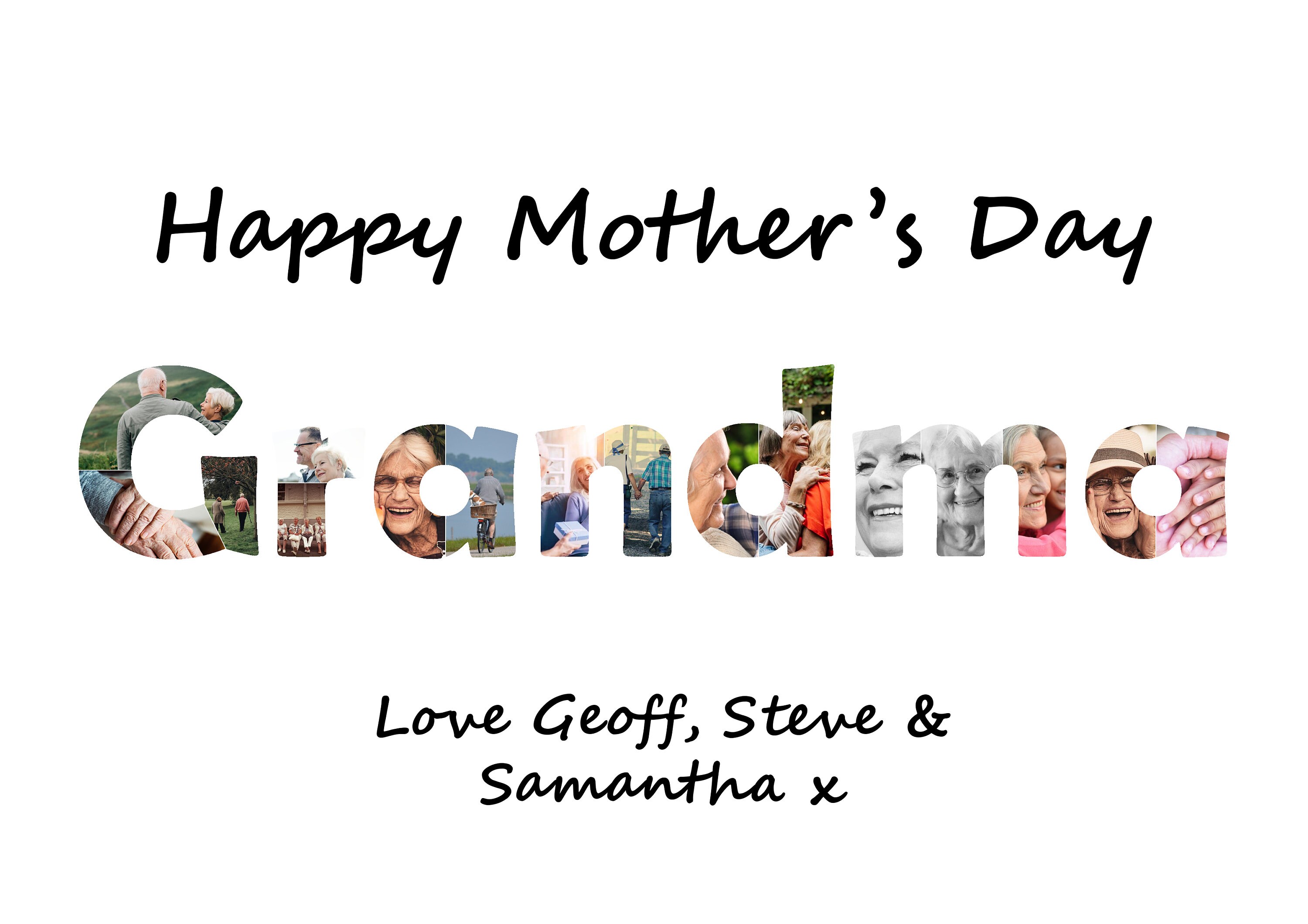 Collage de números, Collage de nombre, Collage de fotos, Número Photo ...