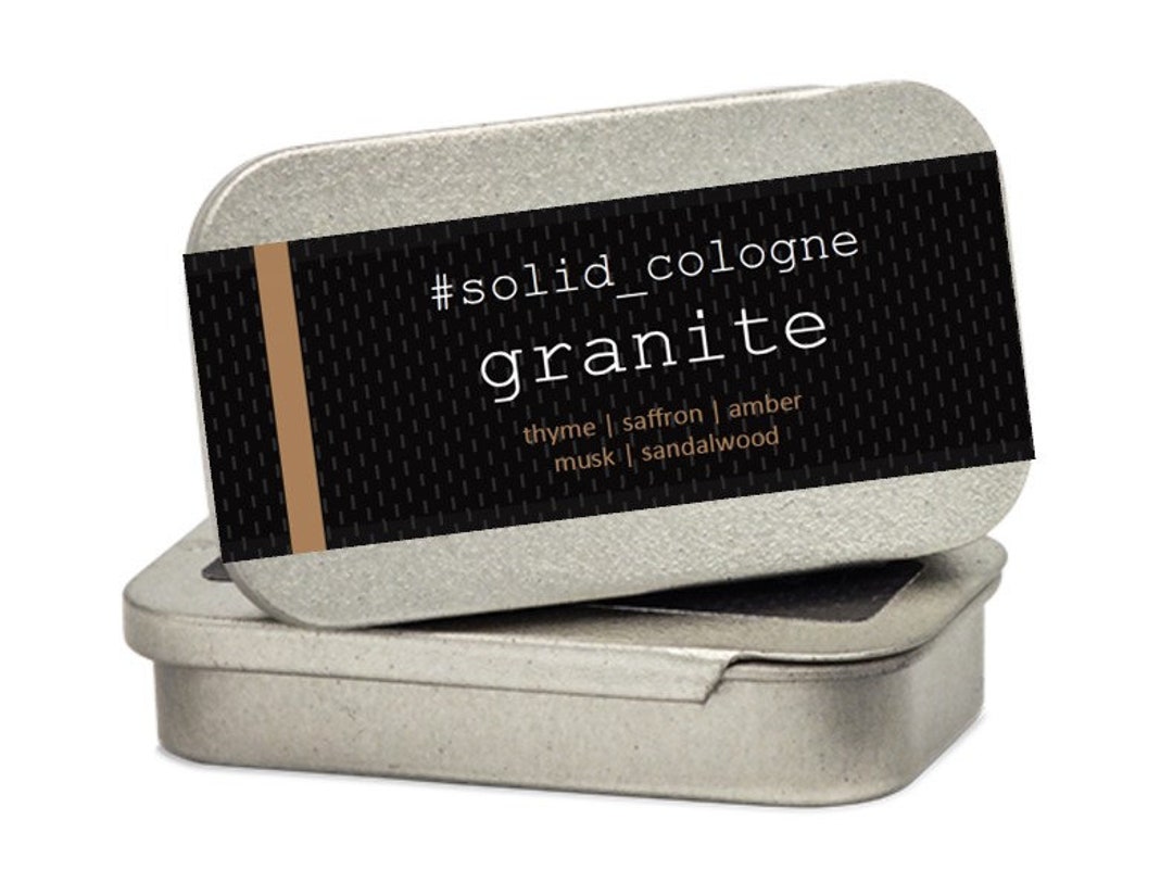 Granite - Solid Cologne - Made in Scotland - Etsy