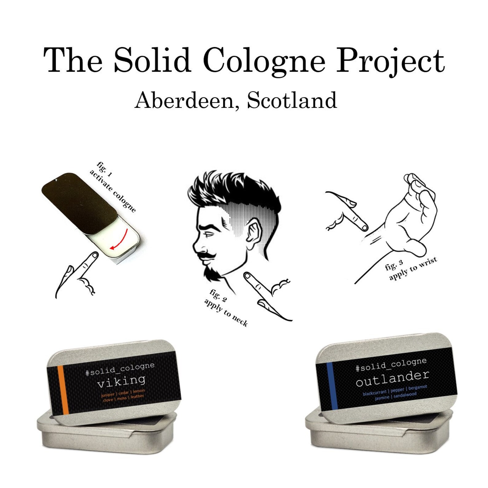Arabic Oud - Solid Cologne - Made in Scotland - Etsy