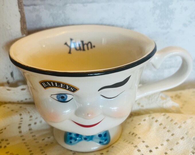 Bailey's Irish Cream 1996 Winking Face Cup - Etsy