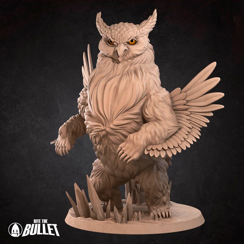 Owl Miniature Dnd - Etsy