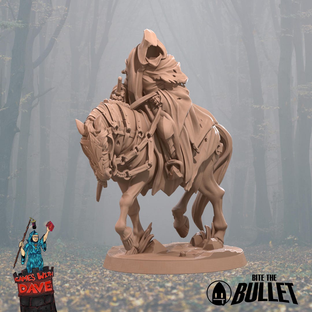 Dark Riders 3D Printed RPG Minis - Individual or Set of Unpainted Minis ...