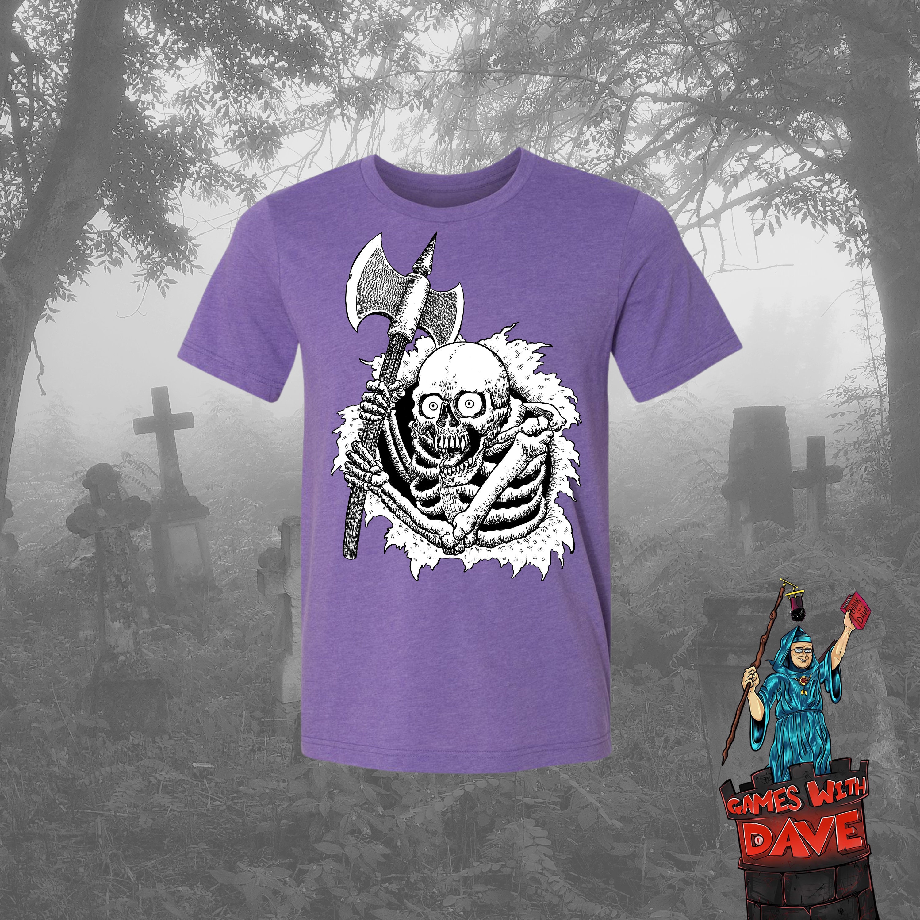 Skeleton Ripper RPG T-shirt Exclusive Carlos Castilho Design - Etsy