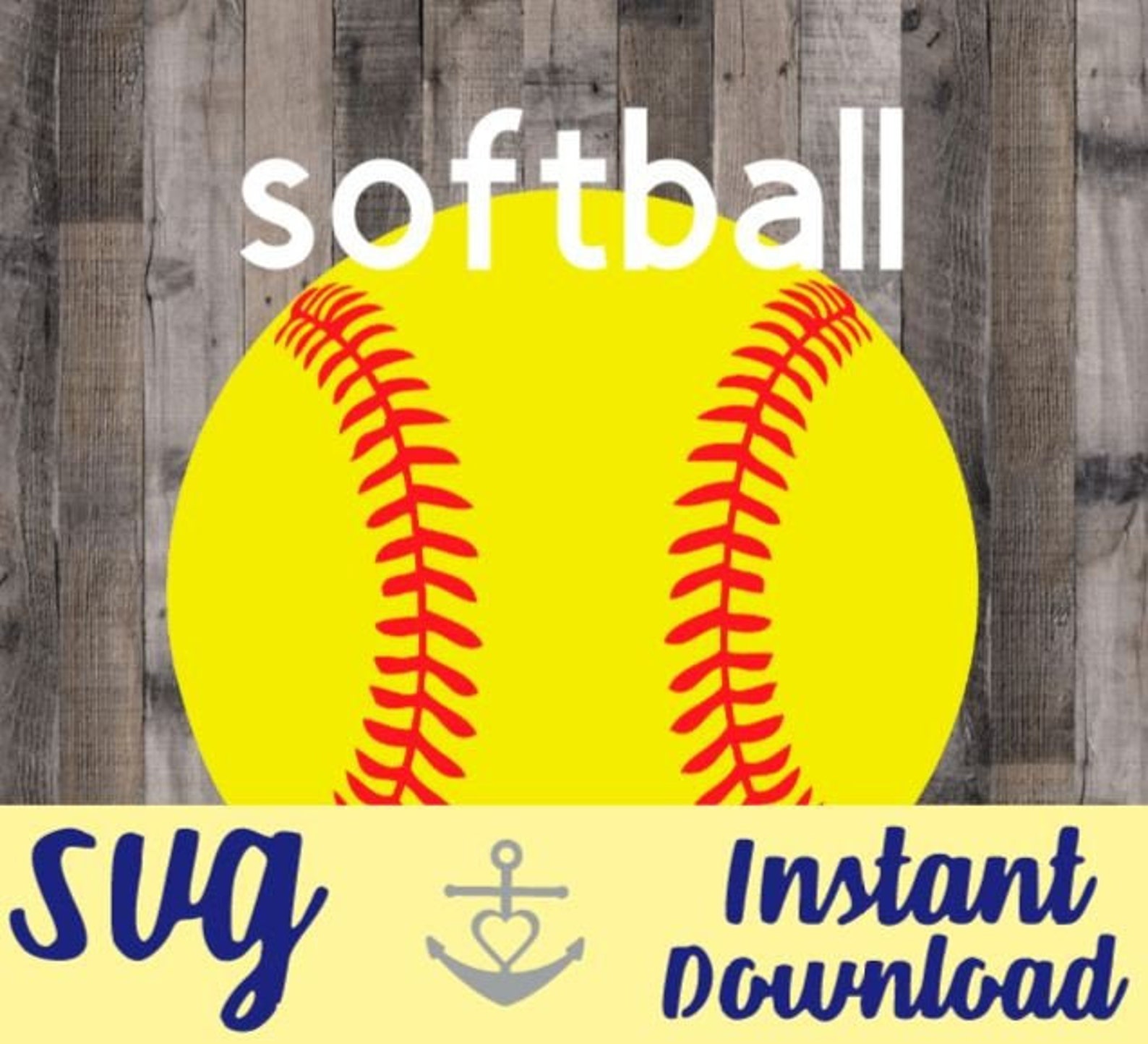 Softball Svg Files for Cricut Designs Svg Cut Files Silhouette - Etsy