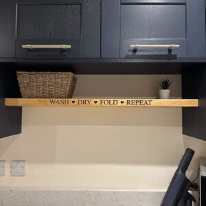 Personalised Engraved Rustic Shelves Solid Wood Shelf - Etsy UK