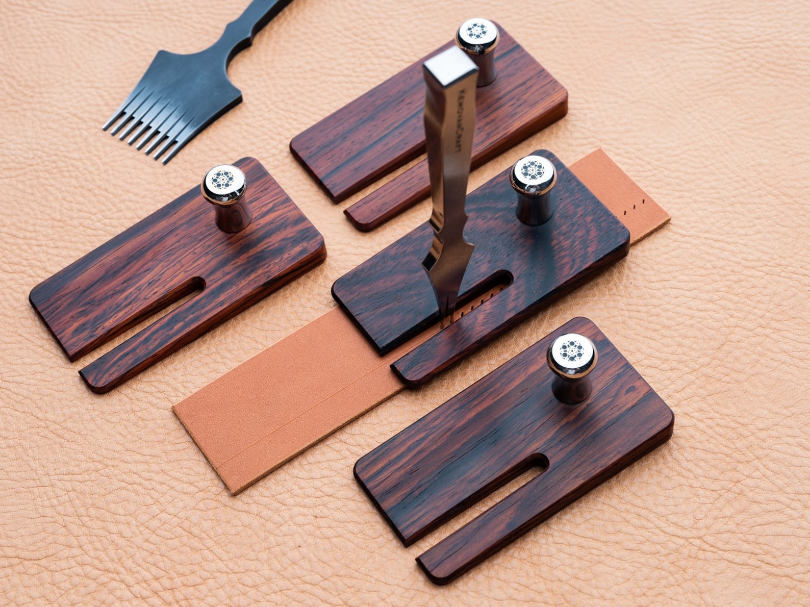 Handmade Cocobolo Pulling Board for Leather Chisels - Etsy