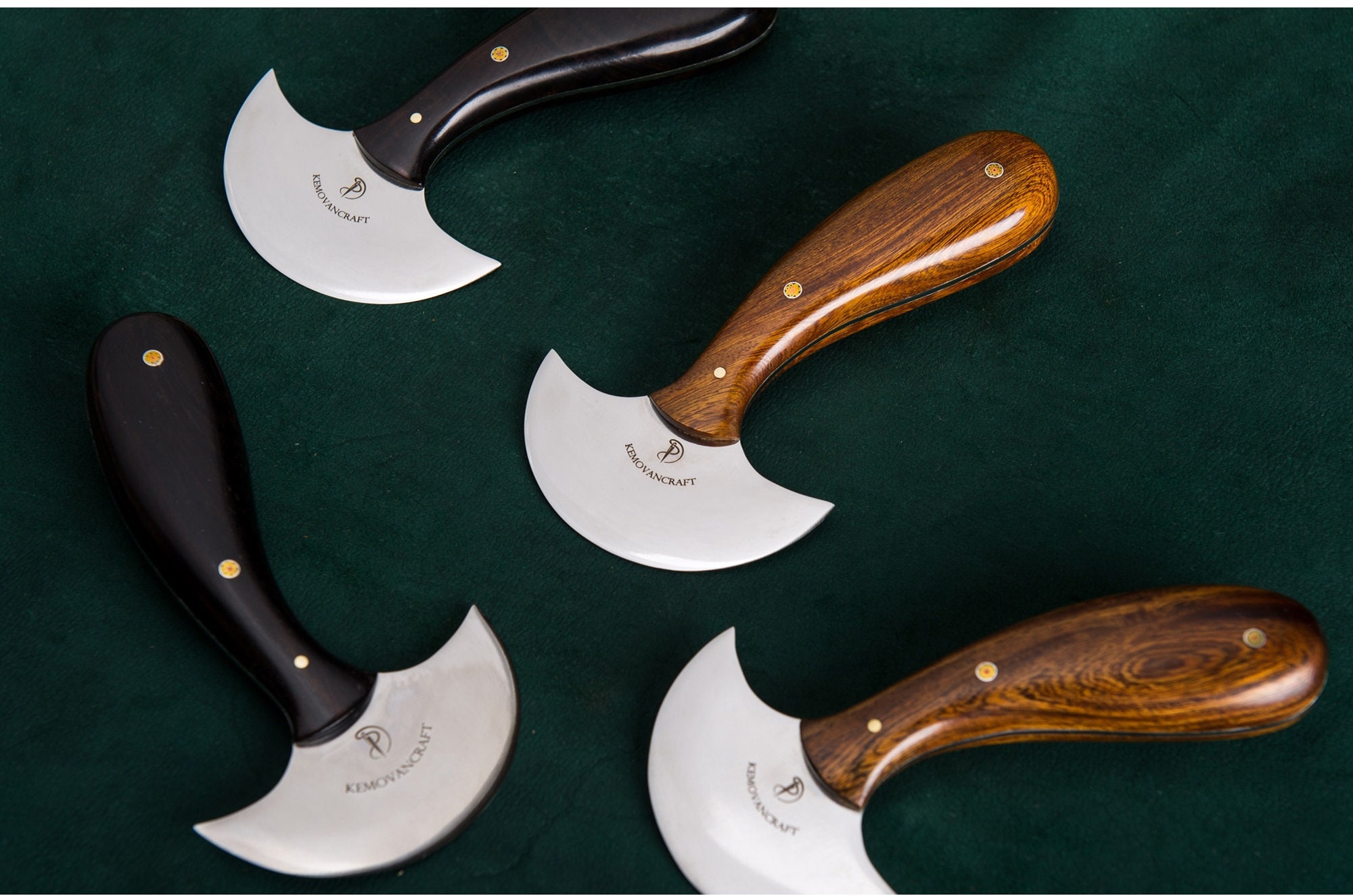 Leather Half Moon Knife Crescent Knife Leather Cutting Knife - Etsy