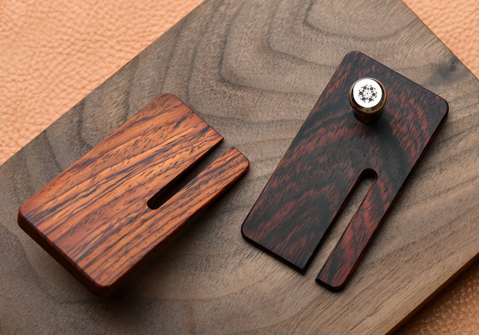 Handmade Cocobolo Pulling Board for Leather Chisels - Etsy