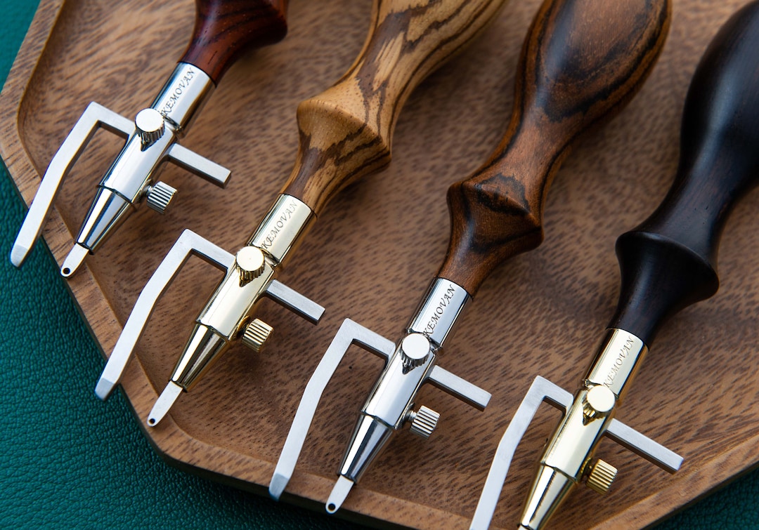 Adjustable Groover Leather Edge Stitching Tool - Etsy