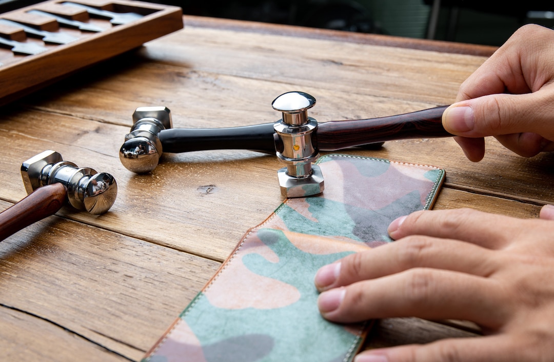 Leather Thread Hammer Tapping Thread- Stainless Steel - Etsy