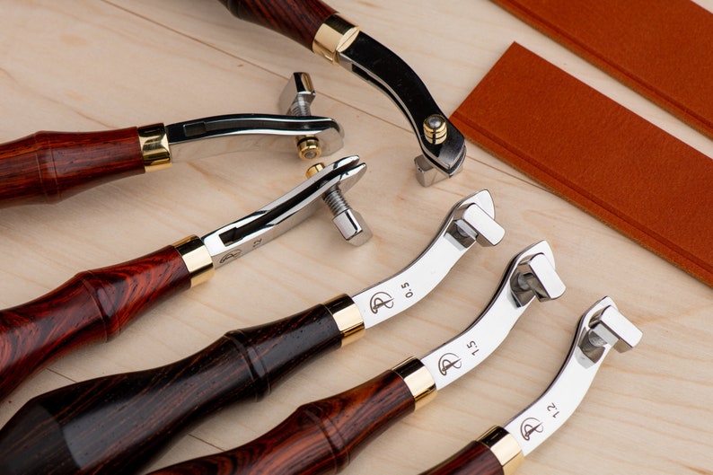 Adjustable Leather Creaser - Edge Creasing Tool - Etsy