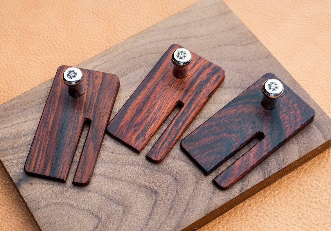 Handmade Cocobolo Pulling Board for Leather Chisels - Etsy