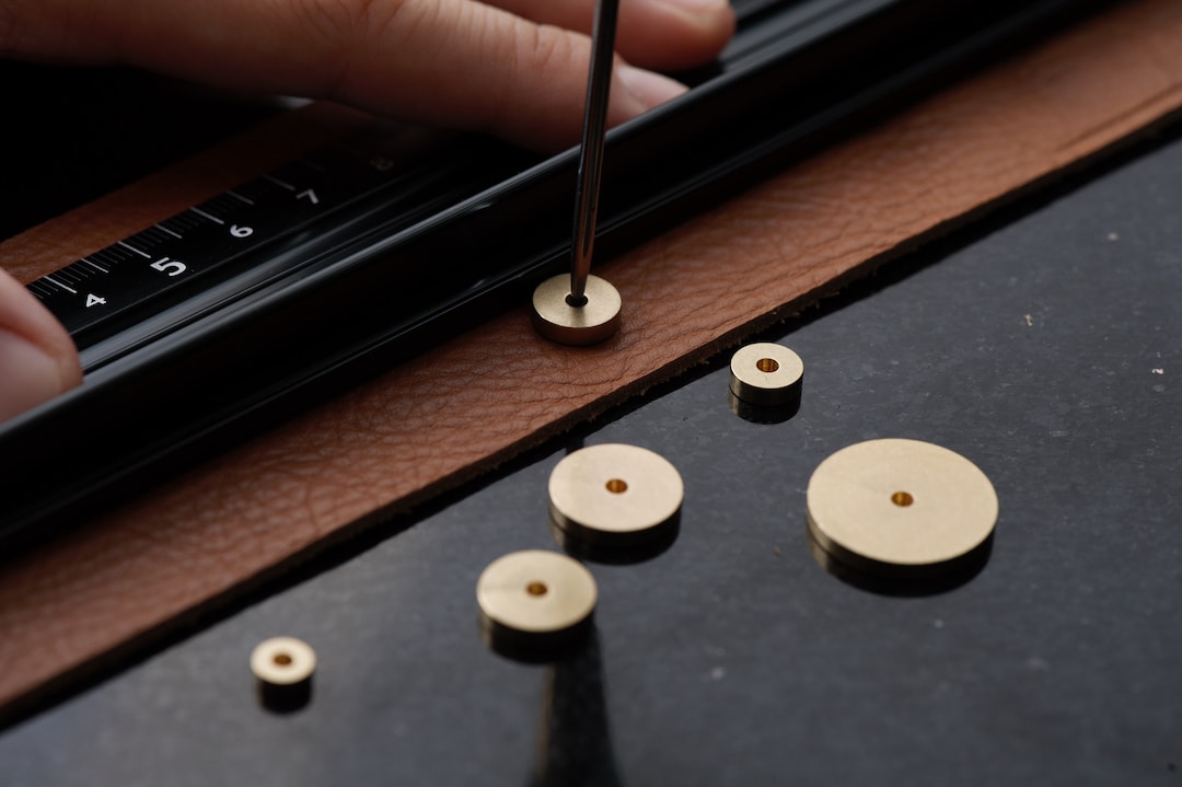 6PCS Stitching Wheel Leather Circular Margins Cutting Spacer Disc ...