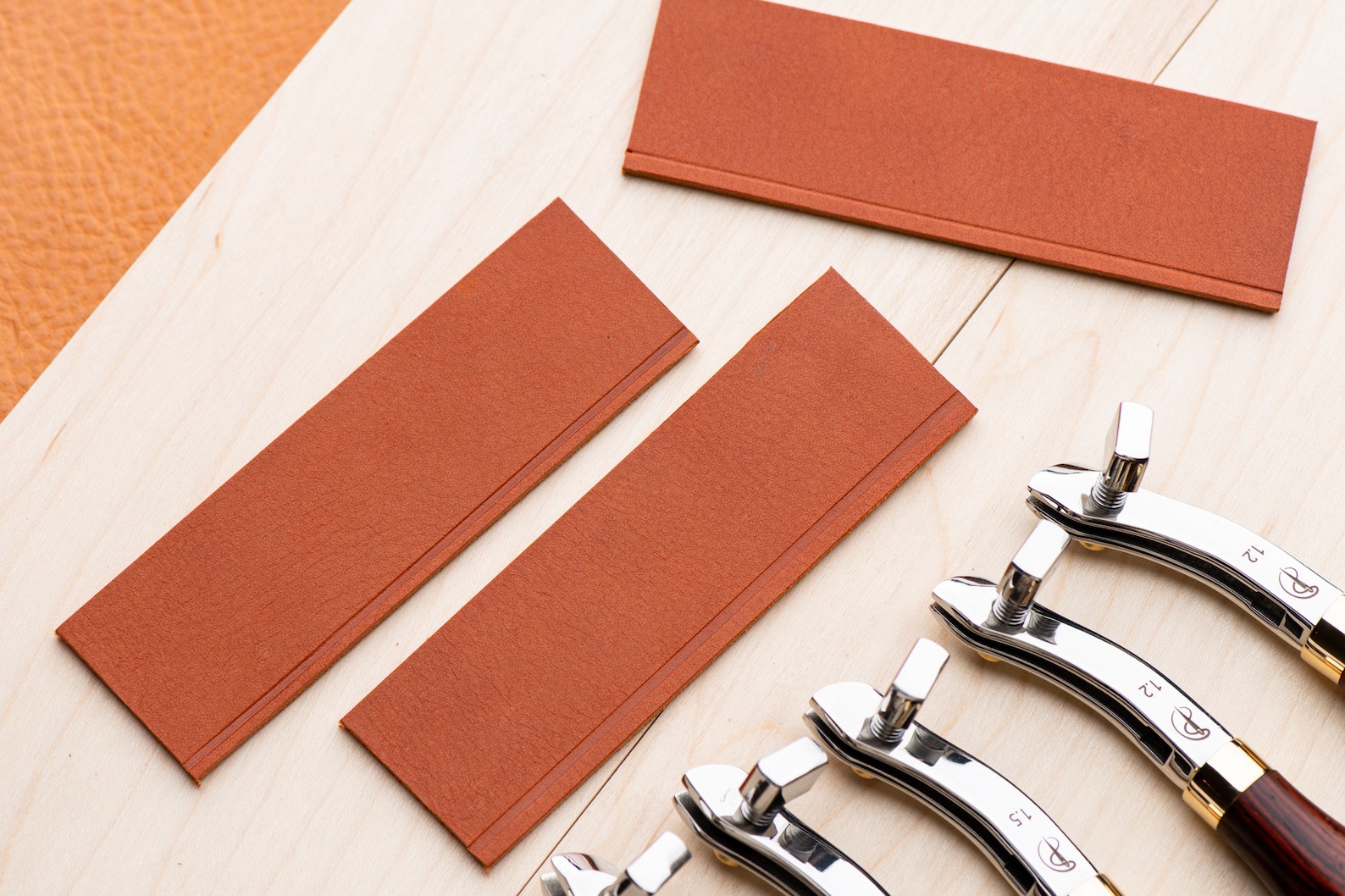 Adjustable Leather Creaser - Edge Creasing Tool - Etsy