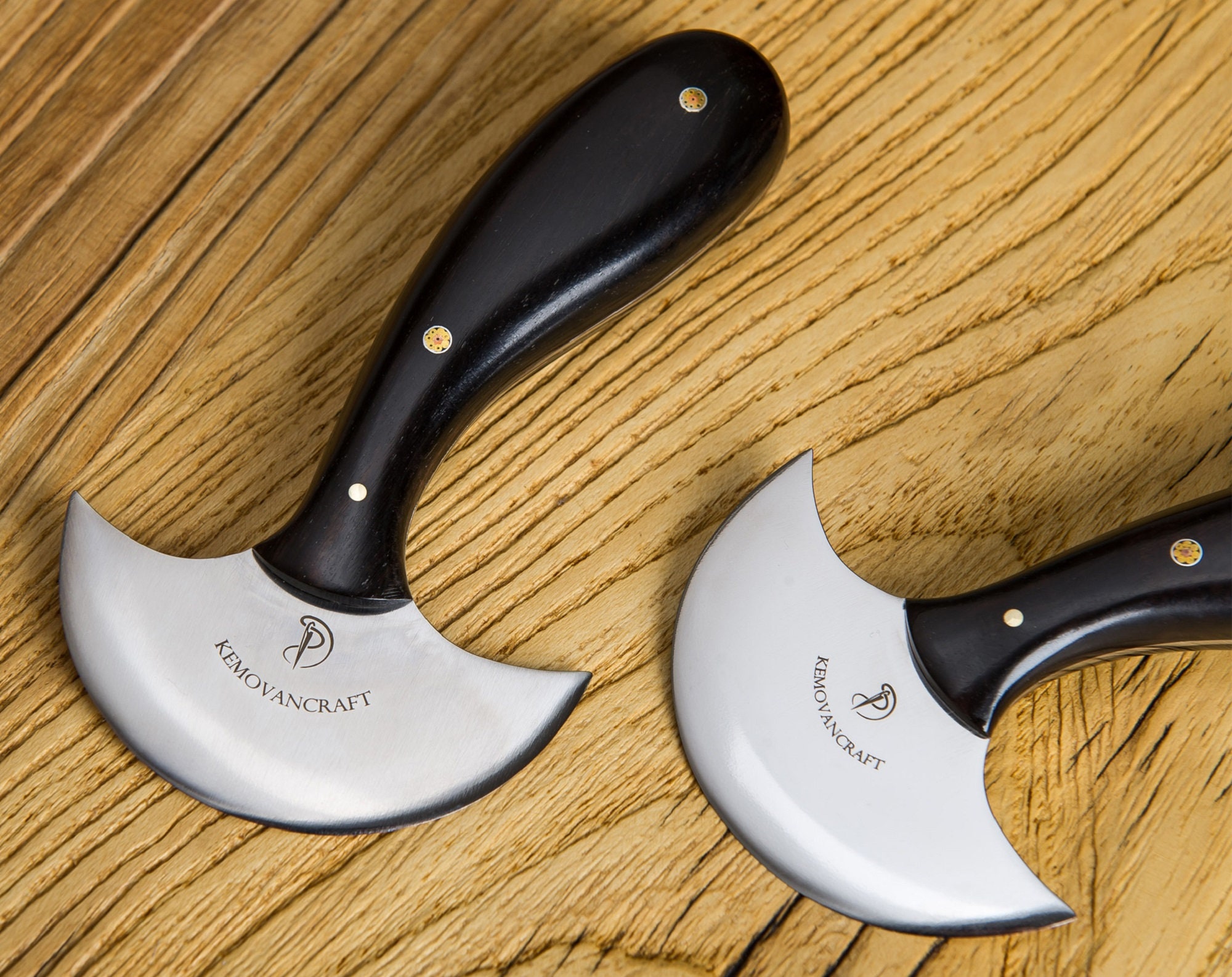 Leather Half Moon Knife Crescent Knife Leather Cutting Knife - Etsy